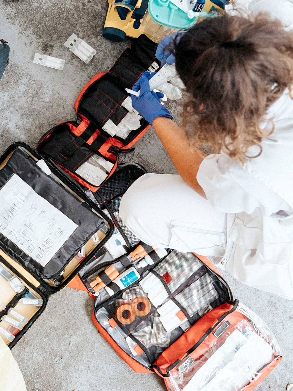 Kits ambulanciers / soins d’urgence E-shop Dokever