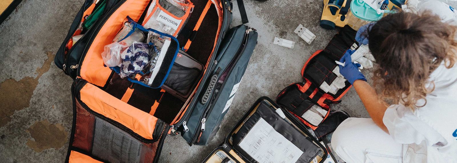 Kits ambulanciers / soins d’urgence E-shop Dokever